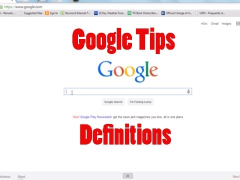 Look up definitions with Google Search - Google Tips