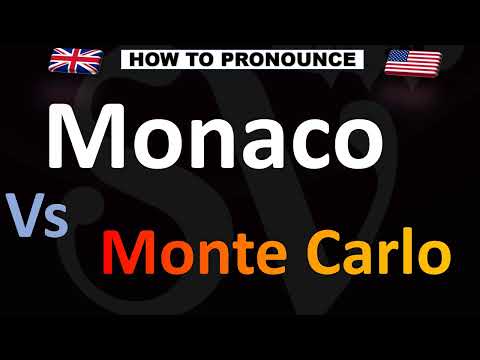 How to Pronounce Monaco VS. Monte Carlo