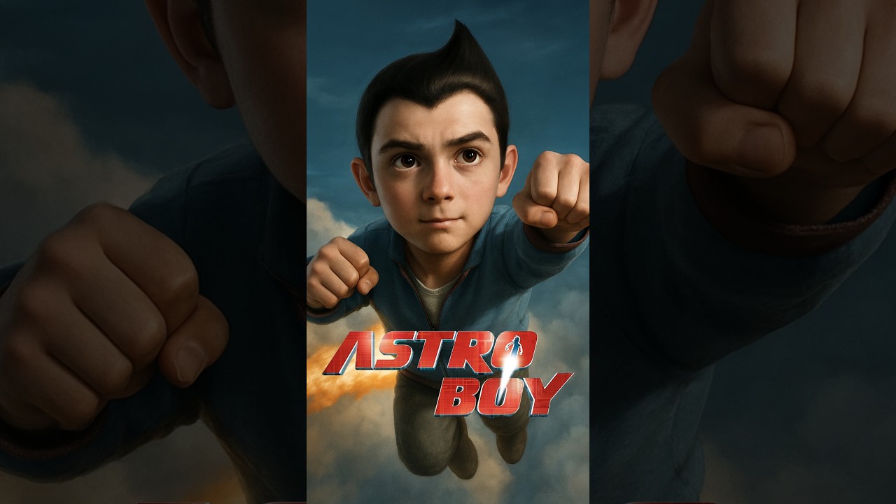 🤖👦 Astro BOY in Real Life #astroboy #subscribe #like #aiart