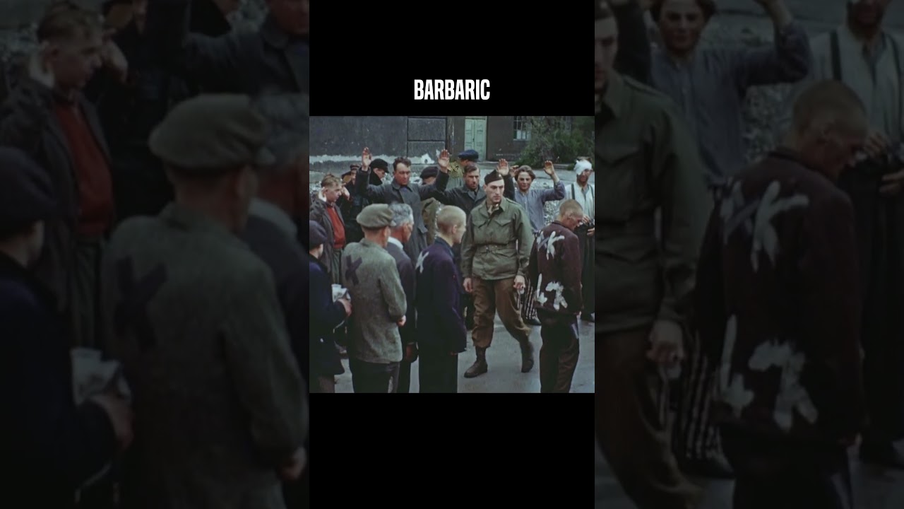 Horrific Execution Of Nazi Camp Guards Who Tortured Prisoners To Death