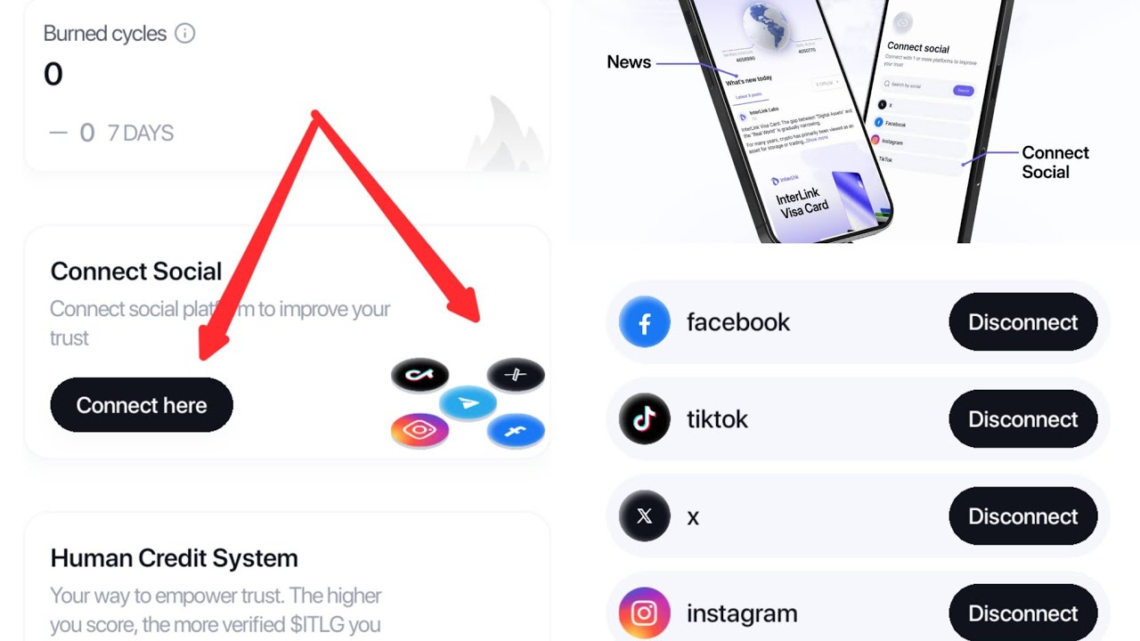 INTERLINKS: HOW I CONNECT MY TIKTOK, FACEBOOK AND TWITTER ACCOUNT 