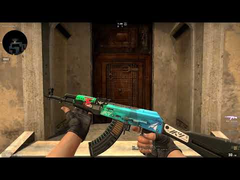 CS:GO AK-47 ICE COALED FIELD-TESTED | SKIN SHOWCASE