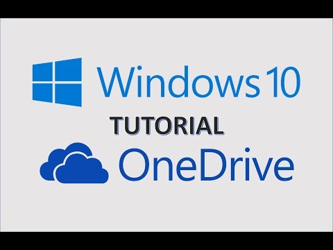 Windows 10 - OneDrive - Microsoft One Drive Cloud Storage Tutorial - Sync Files in to File Explorer