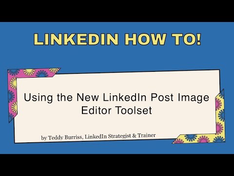 LinkedIn Post Image Editor Tool Set