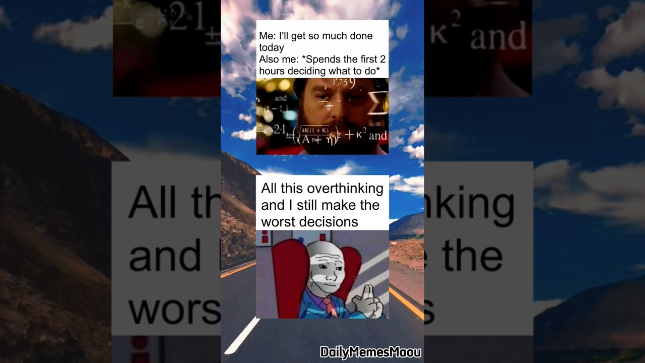 When something feels wrong, I choose it. 😂 #shorts #memesdaily #memes