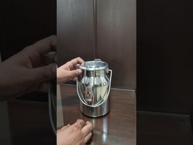 Lockable Milk Cans - 20 Liters Stainless Steel Milk Can ( Locking Type ...
