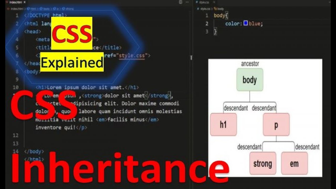 CSS Inheritance | CSS Explained | #smartcode