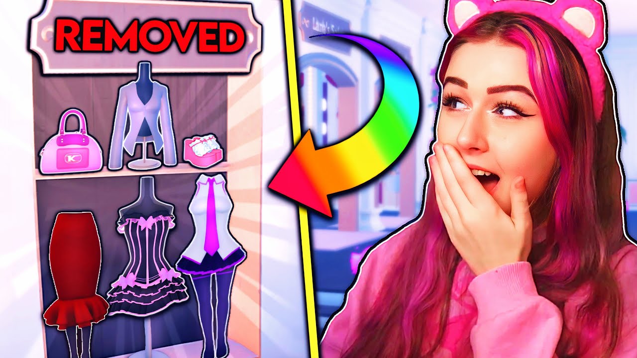 This Is *ALL* Of The REMOVED Items In DRESS TO IMPRESS! | ROBLOX