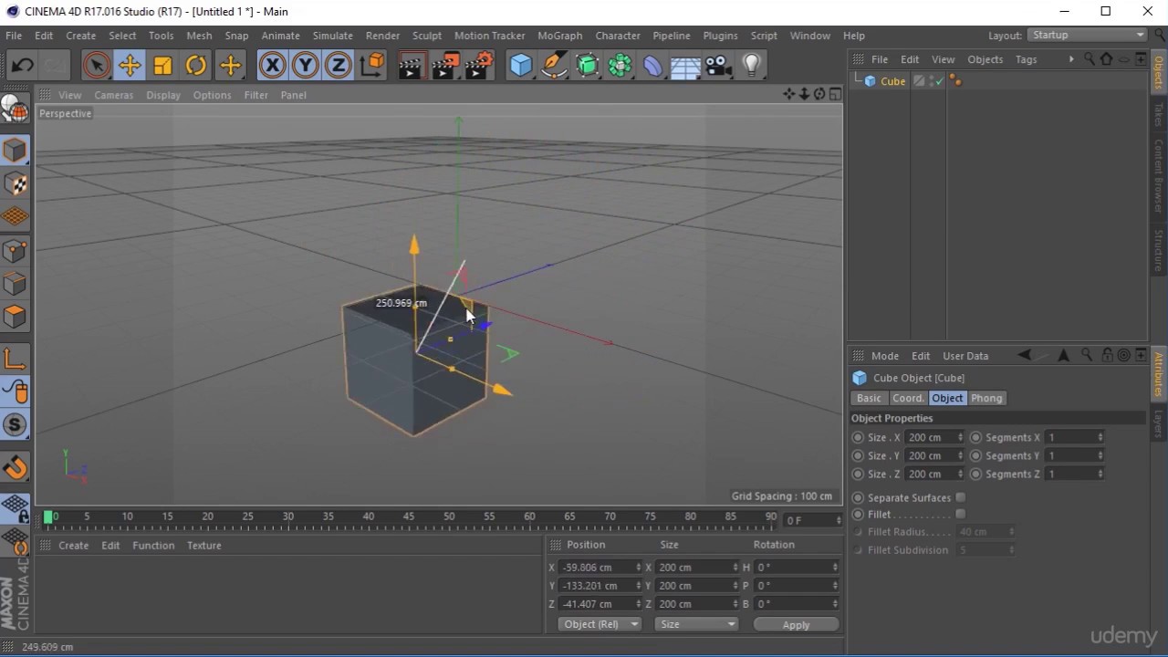 Learn Cinema 4D  Low Poly Wolf part 3