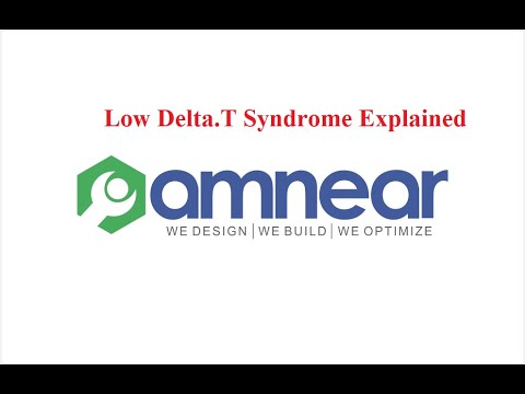 Low deltaT syndrome of chillers explained/ hydronic systems/ AMNEAR MEP