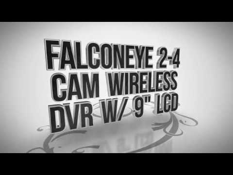 FalconEye 2-4 Wireless Camera DVR System!