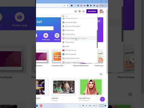 Cara Mengubah Ukuran Desain Canva #short #canvatutorial #canvaeducation