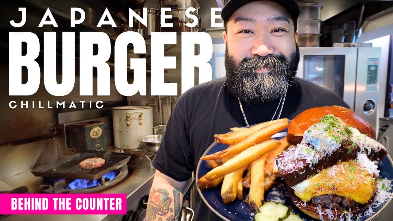 Behind the Counter at a local Japanese Hamburger Shop