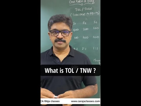 What is TOL / TNW ? | www.carajaclasses.com | #shorts