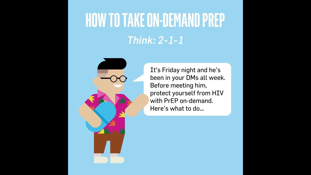 How To Take On-Demand PrEP | Ending HIV