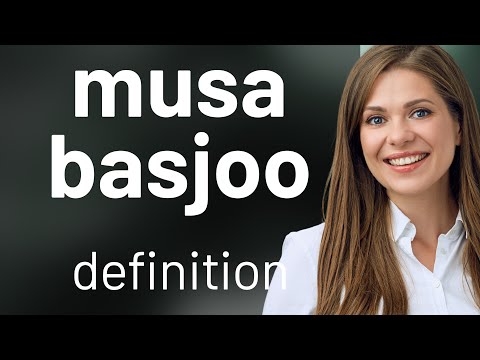 Musa basjoo • what is MUSA BASJOO meaning