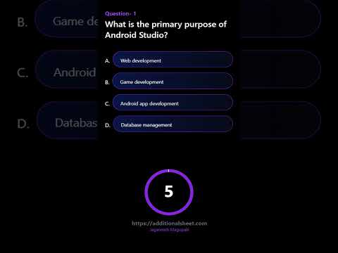 What is the primary purpose of Android Studio