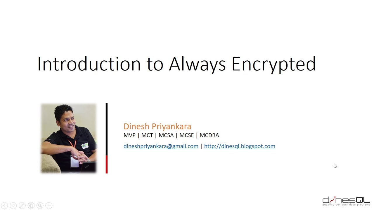 Introduction to SQL Server Always Encrypted
