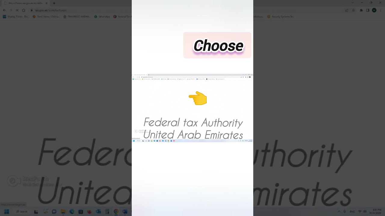 tax ,vat#UAE how to check TRN number via company name in #tax  #shorts
