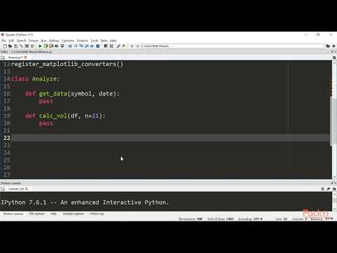 Learn Pandas and NumPy Tips Tricks and Techniques Setting up the Class | packtpub com - Mind Luster