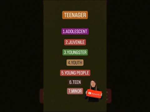 #synonyms of #teenager #ielts #englishlearning #ieltspreparation #trending #shorts #short #viral