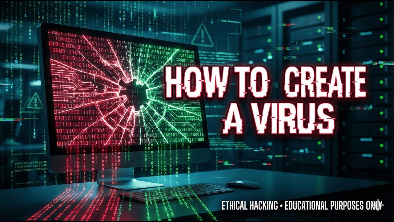 How Hackers Create Computer Viruses (Ethical Hacking Explained)