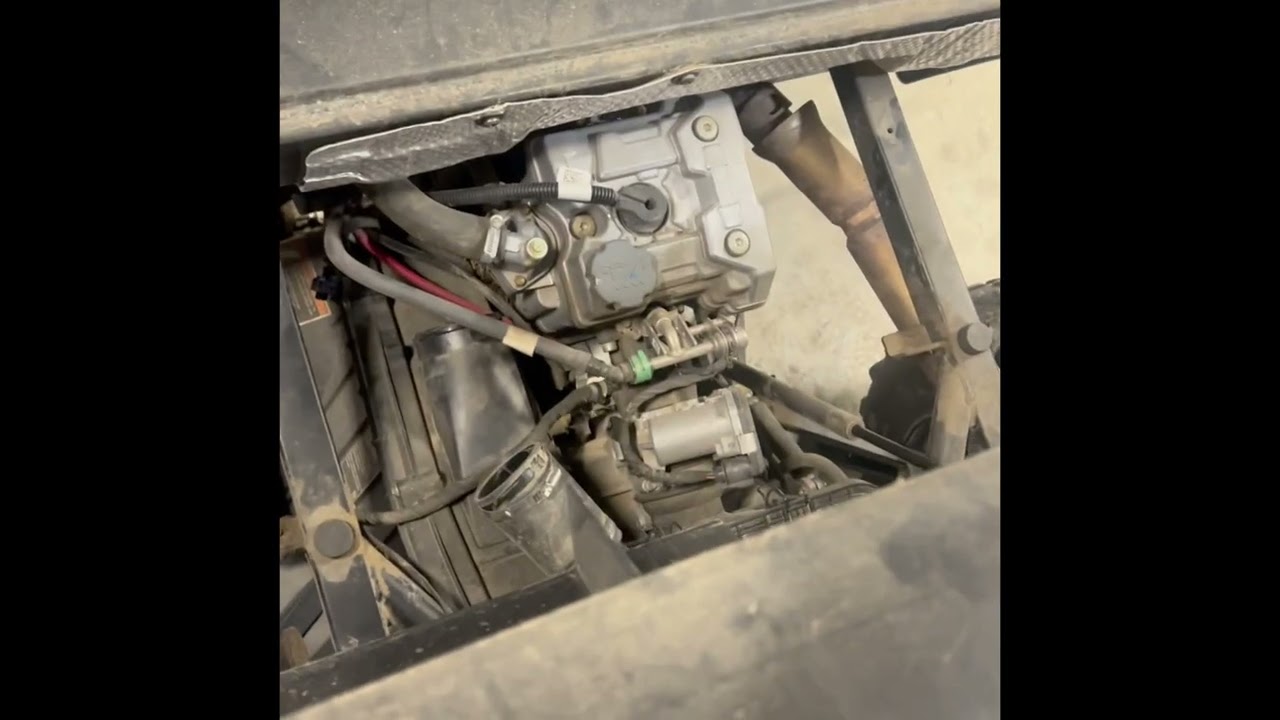 Changing a temperature sensor on a Polaris ranger 570 