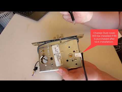 Schlage L9000 Electrified - Changing the RX Hand