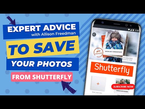 Expert Advice on Saving Your Photos from Shutterfly with Allison Freedman