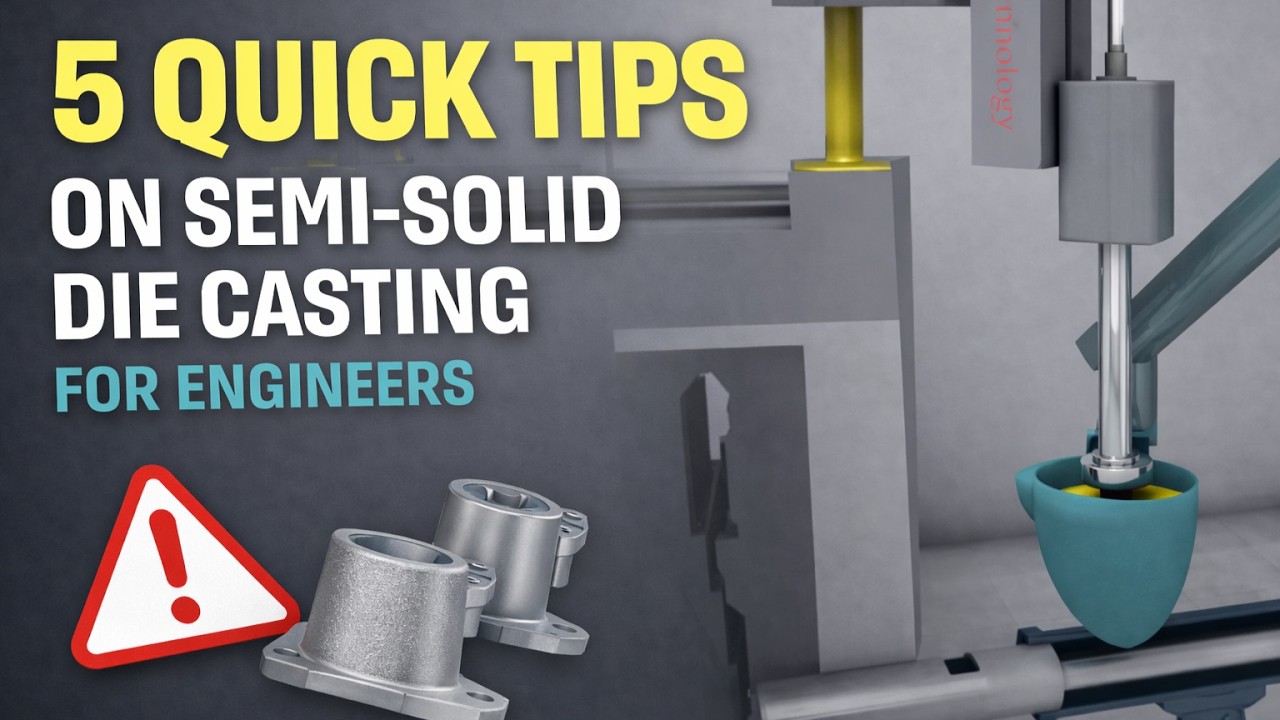 5 Quick Tips on Semi-Solid Die Casting for Engineers
