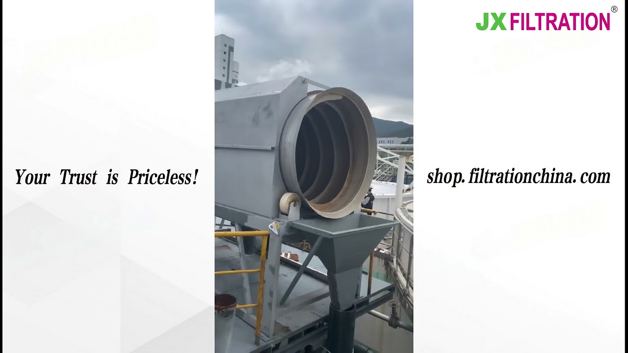 JX Filtration - Internally Fed Rotary Drum Screen