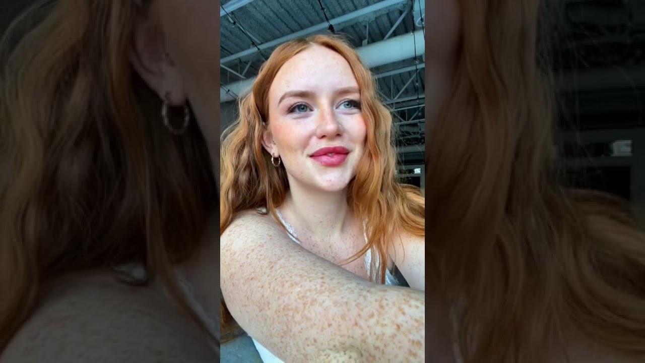 Freckles are awesome 👩🏻‍🦰✨ #confidence #ginger #redhead #freckles #freckle #different #girly