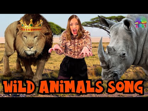 Miss Linky - Wild Animals Song For Children | African Big 5 Song For ...