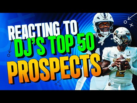 Daniel Jeremiah's 2025 NFL Draft Top-50 Prospects Reaction | PFF NFL Show