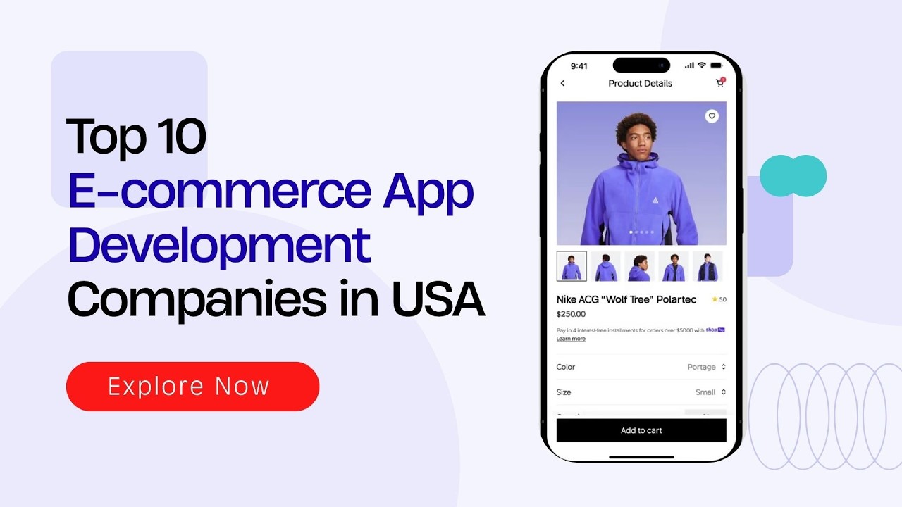 Top 10 E commerce App Development Companies in USA