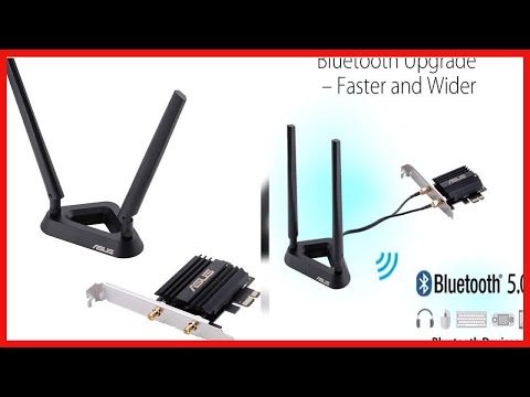 Asus AX3000 (Pce-AX58BT) Next-Gen WiFi 6 Dual Band PCIe Wireless Adapter with Bluetooth 5.0 - Ofdma,