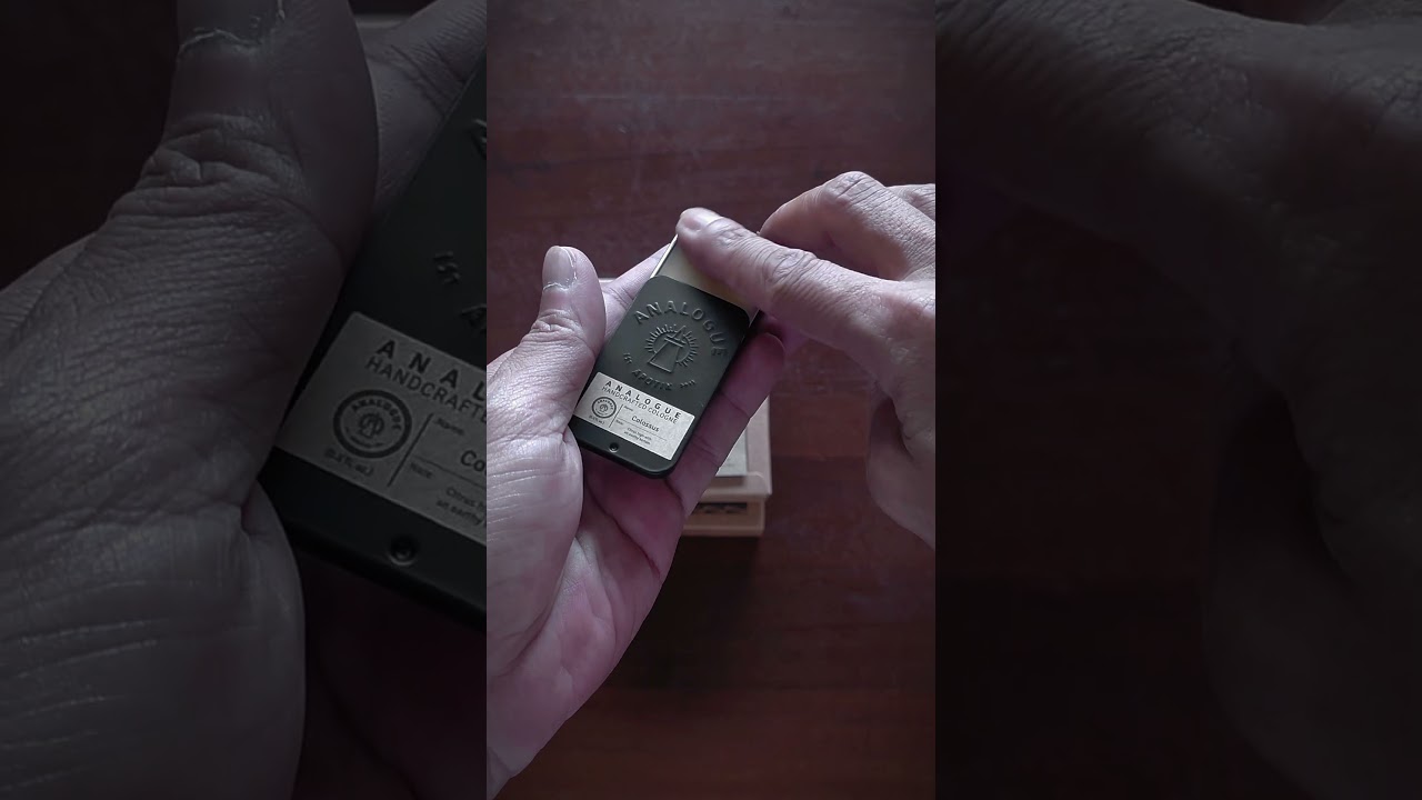 Unboxing Analogue Apotik Solid Cologne at Rugged Gentlemen Shoppe