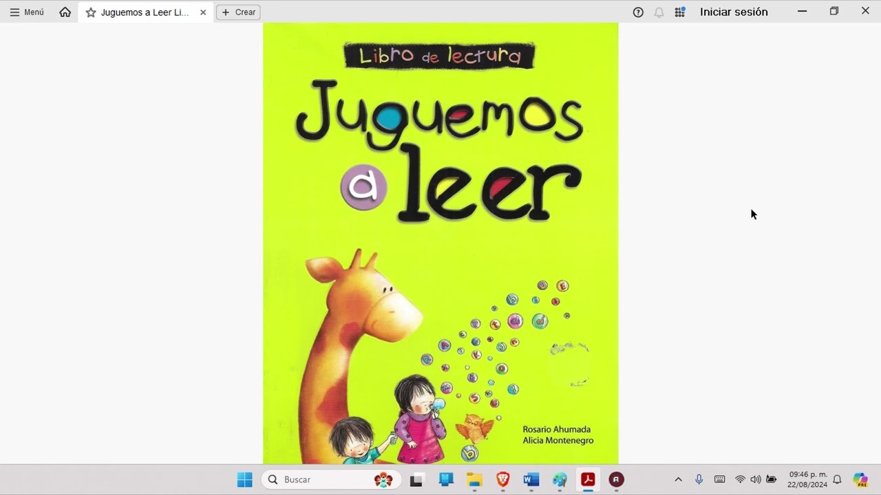Juguemos a Leer Libro de Lecturas PDF GRATIS
