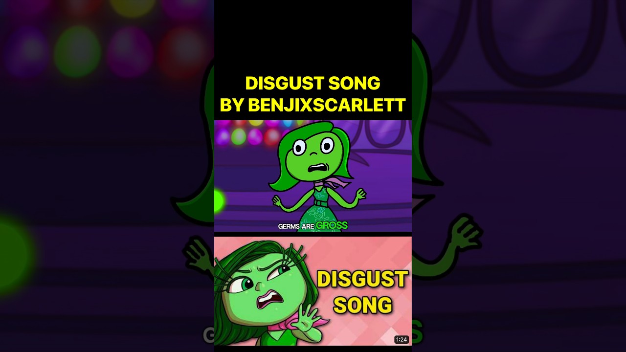 Disgust Song 🎶 (Inside Out 2 Song! Anxiety, Envy)