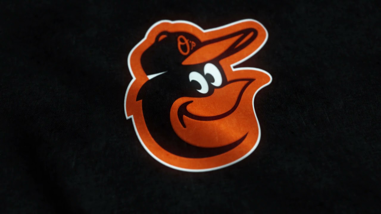 Baltimore Orioles Logo Flag Animation Loop