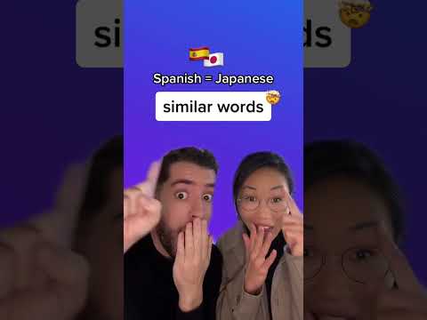 SPANISH = JAPANESE?? 🤯🤯🤯