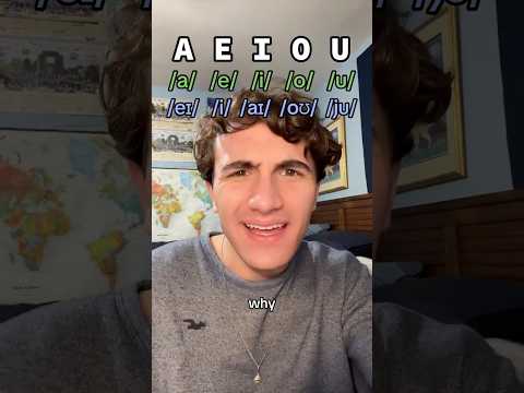 Why are English Vowels Pronounced so Weird?