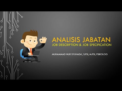 Job Description & Job Specification