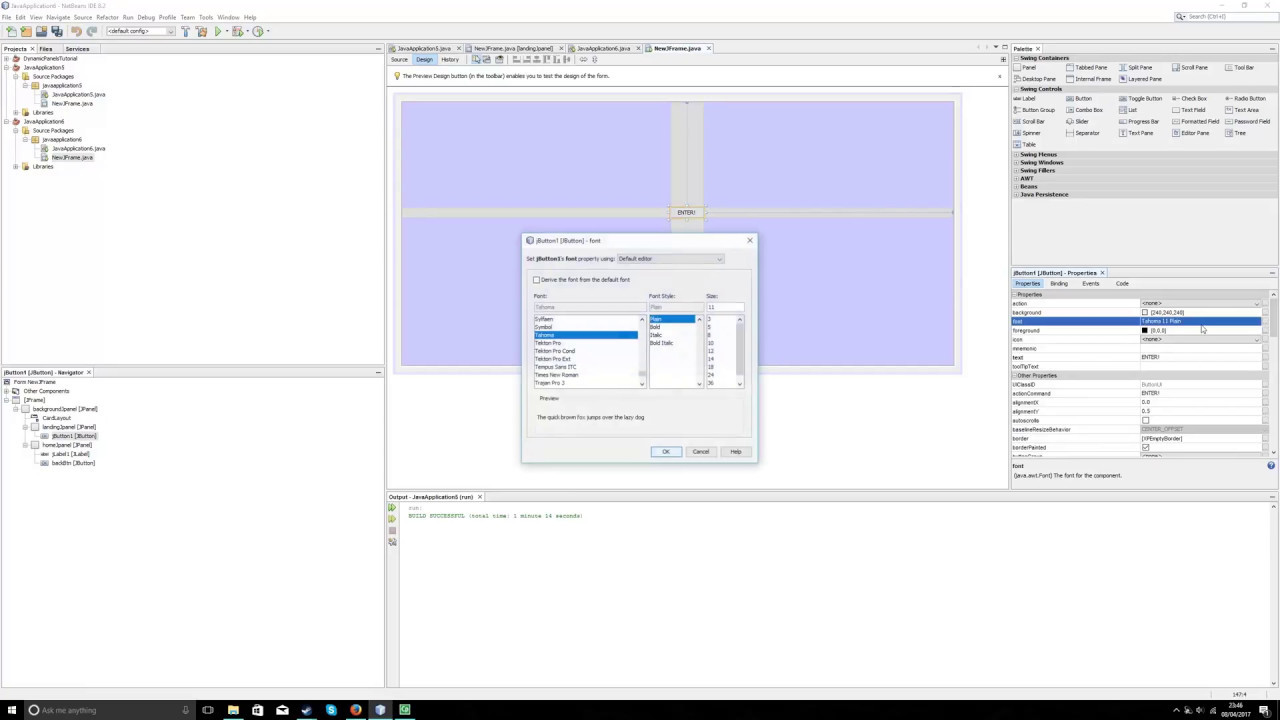 Java - How to change JPanels