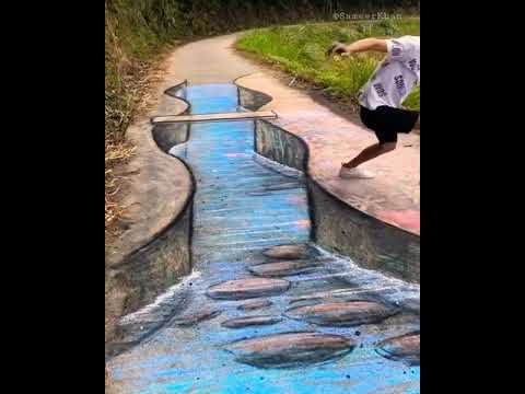Best of 3D Street Art Painting | Amazing 3d Street Art | #shorts #trending Like Share & Subscribe: