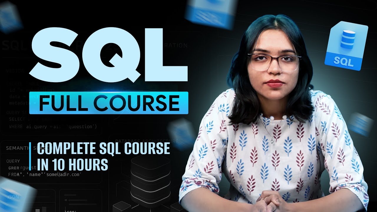 SQL Full Course FREE | Complete SQL Course For Beginners | Intellipaat