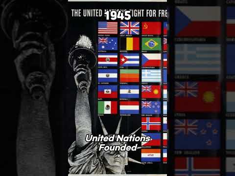 Today in History on October 24th #history #historyfacts #facts #shorts #1648 #1945