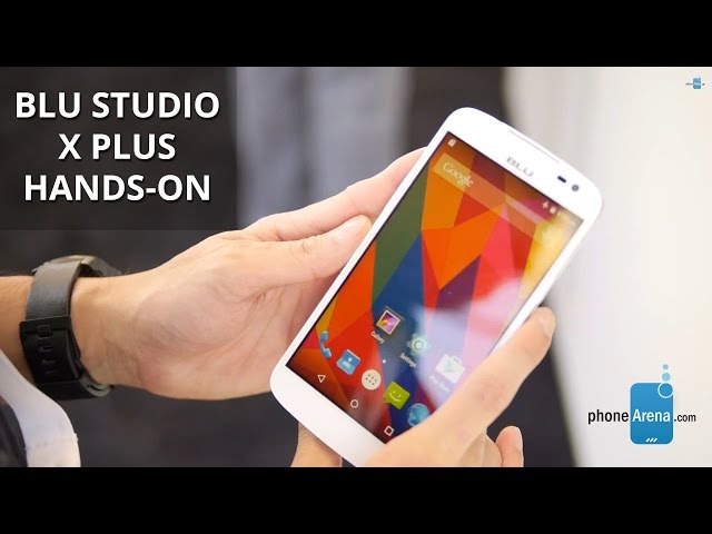Blu Studio X Plus Hands On Phonearena