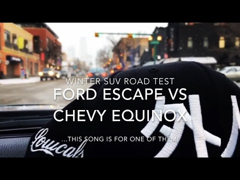 Ford Escape vs Chevy Equinox - Winter SUV Review on Whistler Trip
