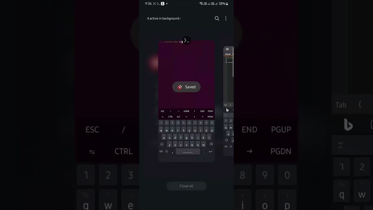 Termux - Squircle CE - Termux API - Write Code from your Android Mobile